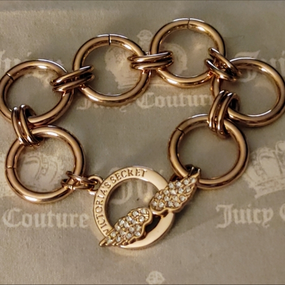 Victoria's Secret | Jewelry | Victorias Secret Gold Bracelet | Poshmark